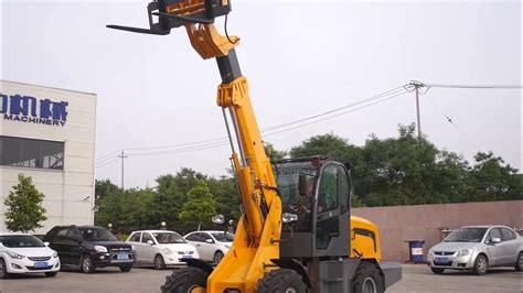 China Eougem New Design Tl1800 Telescopic Wheel Loader Youtube