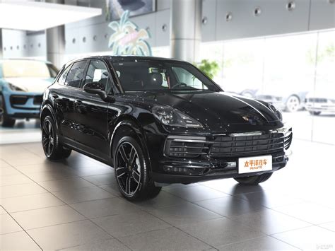 黑色cayenne整车外观外观图片 Cayenne 2023款 Cayenne 3 0t 7323194 太平洋汽车网