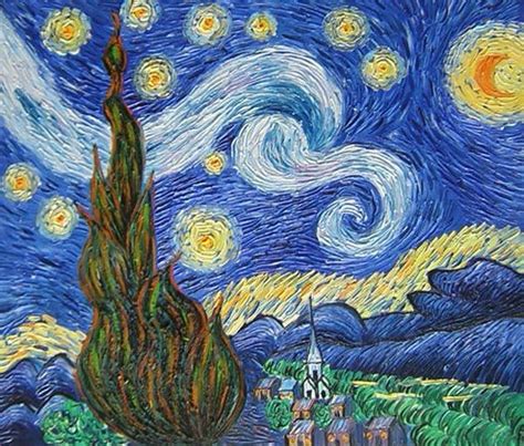 Van Gogh Painted Starry Night While In An Asylum At Saint Remy In 1889