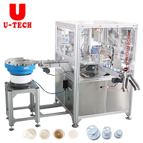 Full Automatic Spring Cap Desiccant Silica Gel Wadding Inserting