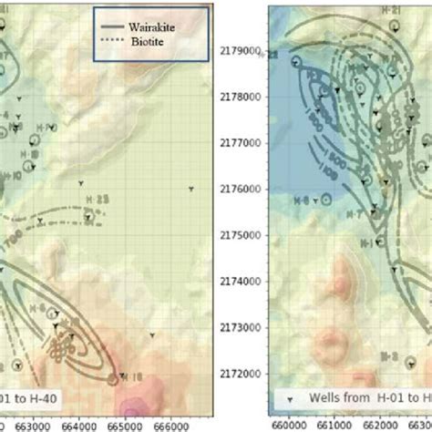 A Water Table Level Interpolated With Minimum Curvature Method The Download Scientific