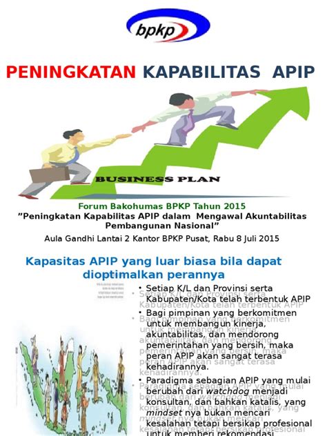 Grand Design Peningkatan Kapabilitas Apip