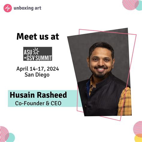 Husain Rasheed On Linkedin Attending The Biggest Education Conference