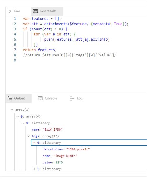 How To Extract Attachment Exif Metadata Using Arcgis Arcade