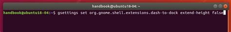 Enable Gnomes Default Auto Resize Left Dock In Ubuntu 1804