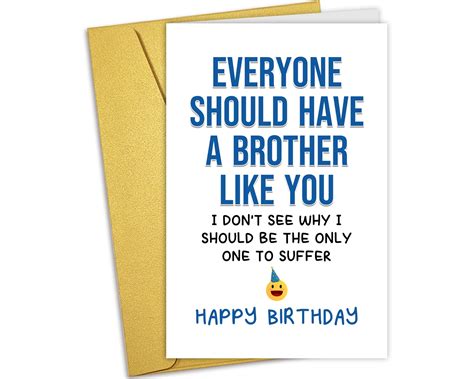 Sarcastic Birthday Wishes For Brother