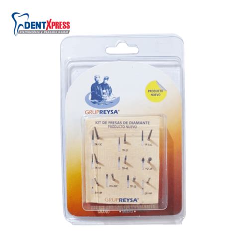 Kit De Fresas Para Operatoria Depósito Dental Dentxpress