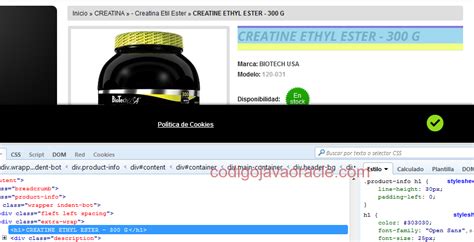 Como extraer los datos de una página web