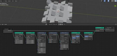 geometry node how to get random whole number 1 to 4 modeling