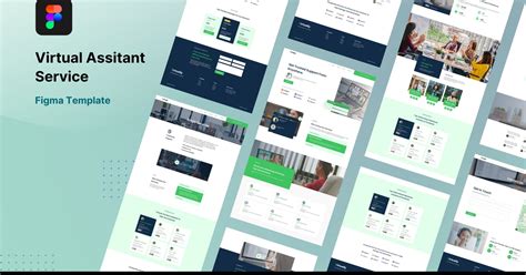 Virtual Assistant Service Website Figma Template Websites Ft Virtual And Assistant Envato