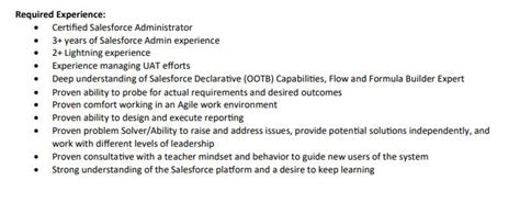 The Salesforce Monk On Linkedin Salesforce Administrator Hiring 👇 👉