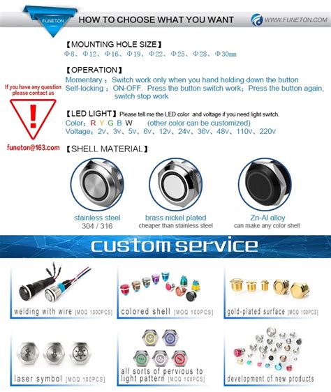 19mm 6 Pin Dpdt 12v 220v 250v Push Button On Off Switch Buy Push On