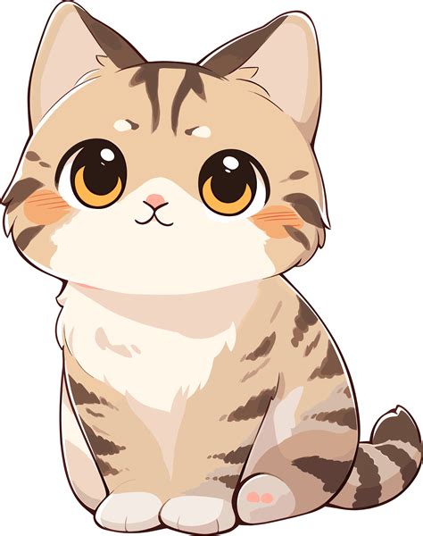 猫咪贴纸商业设计元素