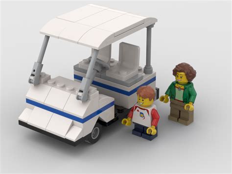 Lego Moc Golf Cart By Ebbuilds Rebrickable Build With Lego