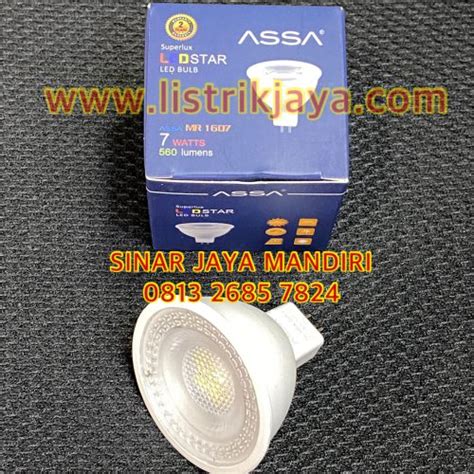 Jual Lampu Led Mr16 7W Assa Sinar Jaya Mandiri Kenari Mas