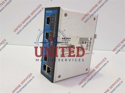 MOXA ETHERNET DEVICE SWITCH EDS 405A United Marine Services