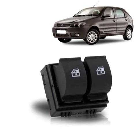 Botão Vidro Elétrico Fiat Palio Idea Punto Grand Siena Duplo no Shoptime