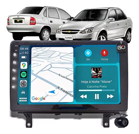 Central Multimidia 9 Polegadas Corsa Classic 1994 À 2016 Gps Parcelamento Sem Juros