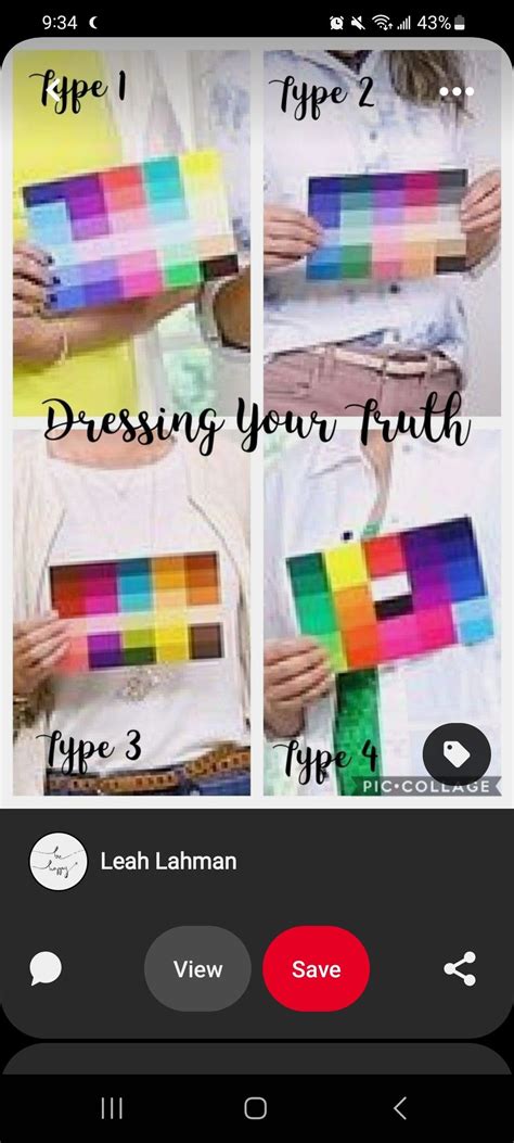 Pin By Hollie Lynn On Dyt 1 Noel Me Mikey Dyt Type 4 Clothes Color Card Carol Tuttle