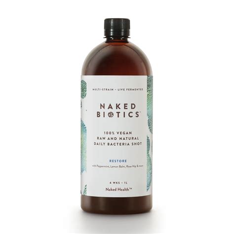 Buy Naked Naked Biotics Restore Probiotics For Gut Gut Supplement