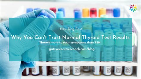 Can You Trust Your Thyroid Labs Gutsy Executive Coach