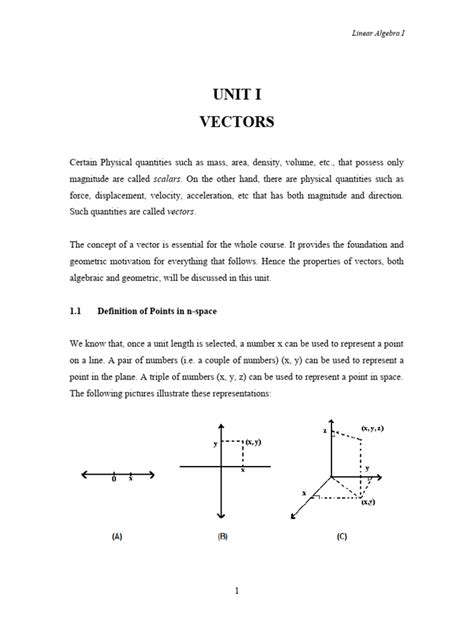 Linear Algebra I Pdf Linear Subspace Basis Linear Algebra