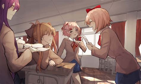 100 Ddlc Backgrounds