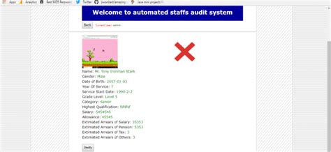 Staff Audit System In Php With Source Code Source Code And Projects