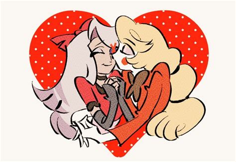 Charlie Morningstar And Vaggie Hazbin Hotel Drawn By Yasutak1192