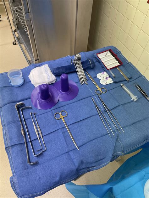 Lipoma Excision Mayo Stand And Back Table Setup Cstsetup