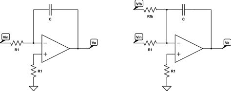 Operational Amplifier Transfer Function Of A Summing Integrator