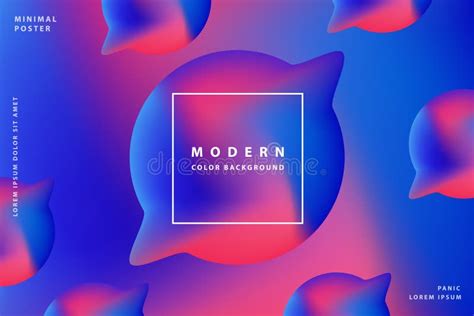 Gradient Background Modern With Colorful Style Gradient Color Stock Vector Illustration Of