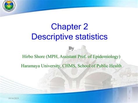Descriptive Statistics Frequency Distributionpdf