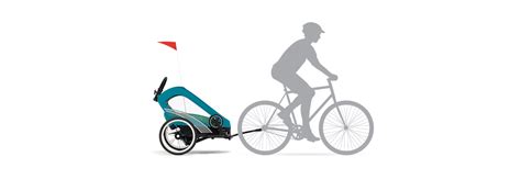 Bike Trailer And Stroller Cybex Zeno Bike Trailer