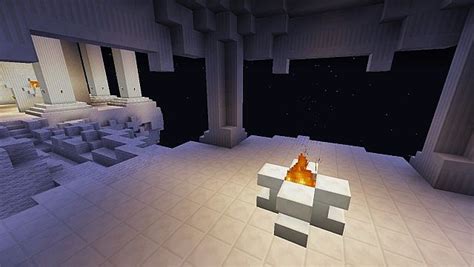 Floating Temple Minecraft Map