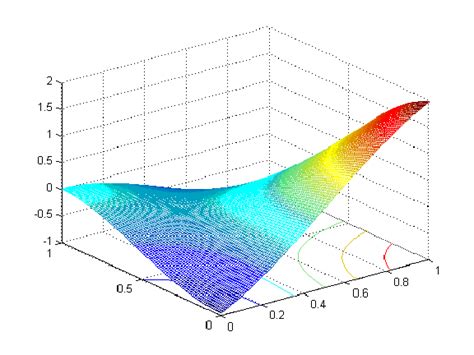 The Exact Solution F X Y Download Scientific Diagram