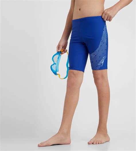 Buy Speedo Medley Logo Jammer True Cobalt Curious Blue Swimwear Online