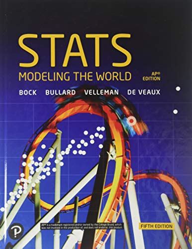 Stats Modeling The World AP Edition 9780134761435 Amazon Books