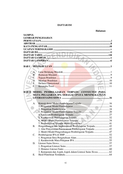 Pdf Pengembangan Model Pembelajaran Terpadu Connected Untuk