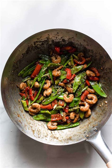 Five Spice Shrimp And Vegetable Stir Fry A Saucy Kitchen