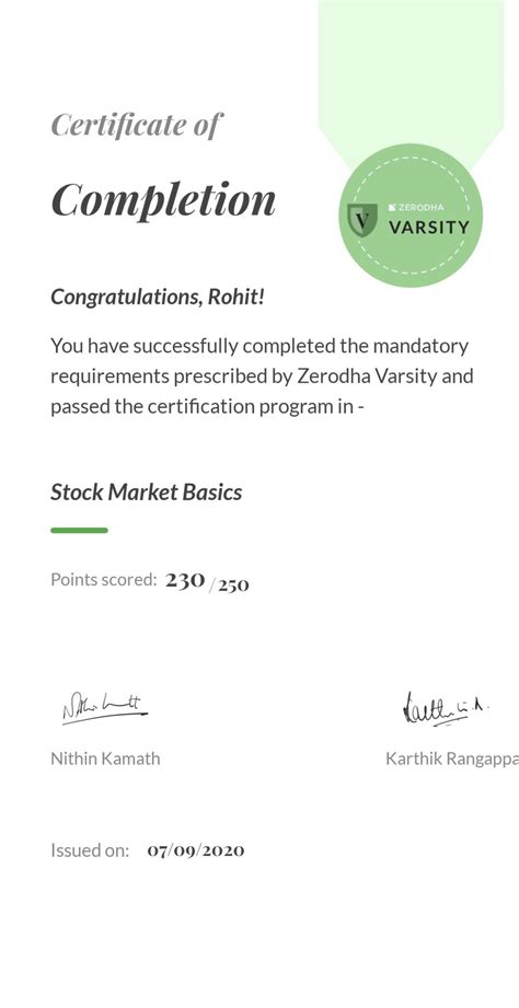 rohit bansal on linkedin stockmarket zerodhavarsity nseindia