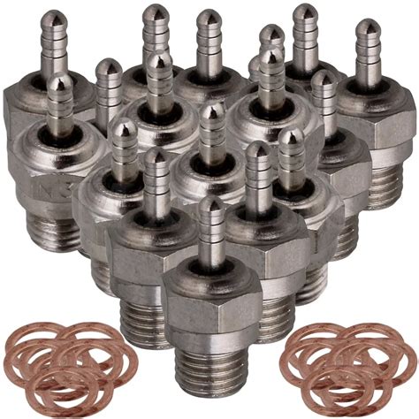 Buy Mxfans 30 X Silver Rc1 8 1 10 Spark Glow Plug For