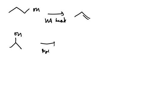 Solved Outline All Steps In The Synthesis Of Propyne From Each Of The Following Compounds Using