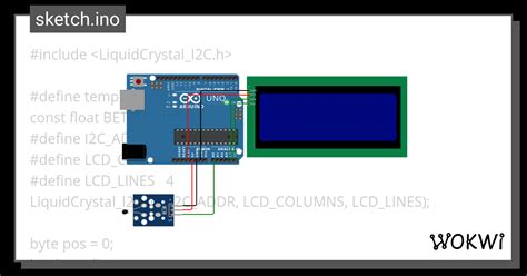 Display Temperature Sensor Should Scroll To The Left And Then To The