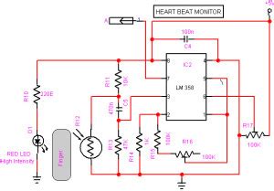Heartbeat Sensor Circuit And Working Operation With 8051 LEKULE BLOG