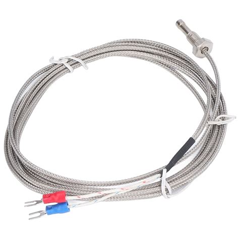 J Type Thermistor Temp Probe Mini Connector Sensor Probe Thermistor Temperature Sensor For