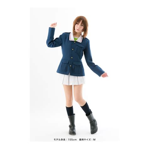Cosplay Ankou Team Jacket Girls Und Panzer Meccha Japan
