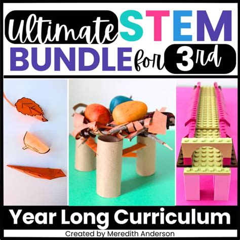 Stem Curriculum 3rd Grade Activities Stem Task Cards Engineering Design