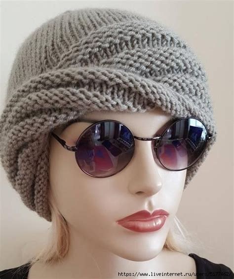 Шапка чалма спицами Williams Cloche By Sarah Solomon Обсуждение на