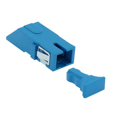 Sc Upc Sm Sx Adapter Without Flange Blue Inner Shutter Sfcable